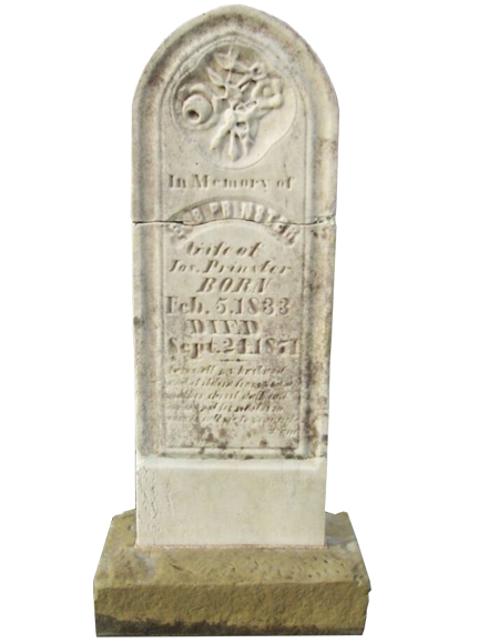 History - Black Walnut Cemetery